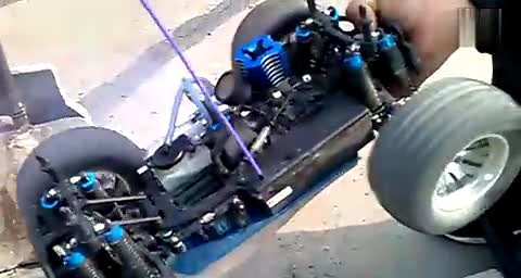 油动 大脚 HSP 模型 汽车 越野 发动机 油动车