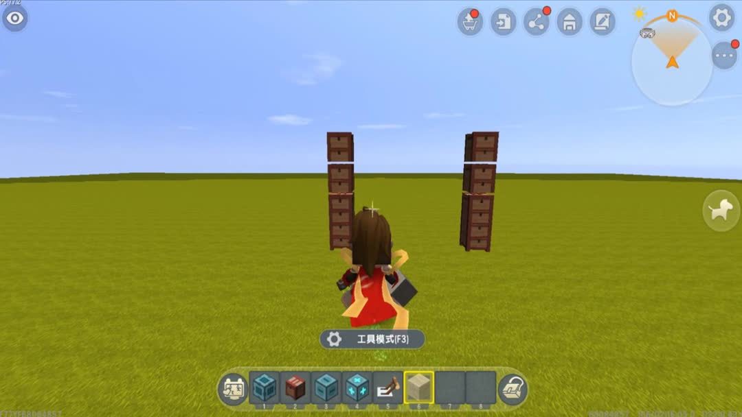 迷你世界飞龙解说:一分钟教你做四层高的箱子