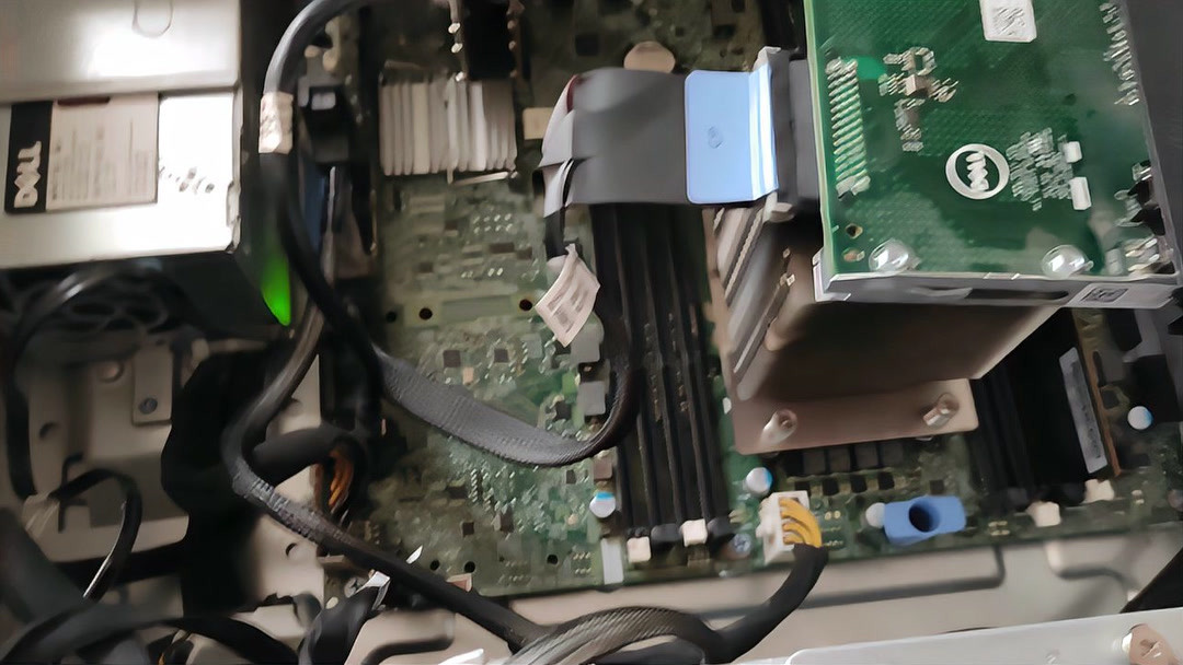 服务器电脑黑屏还闪黄灯?我来检修