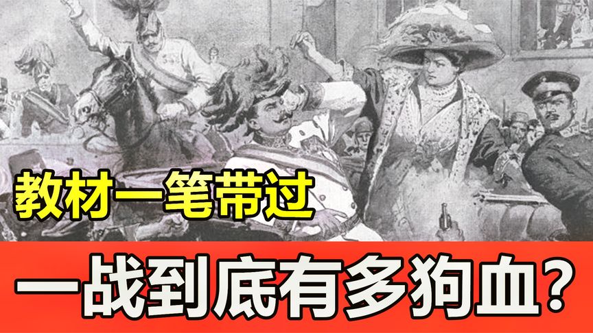 1914年,一战起因过于荒唐?以至于教材中一笔带过?
