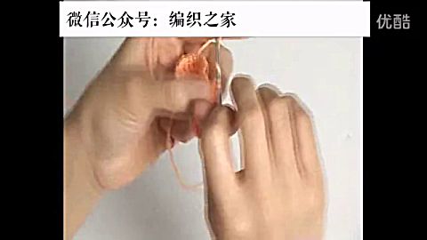 初学者织毛衣教程图解-毛线编织花样6-织围巾起针方法