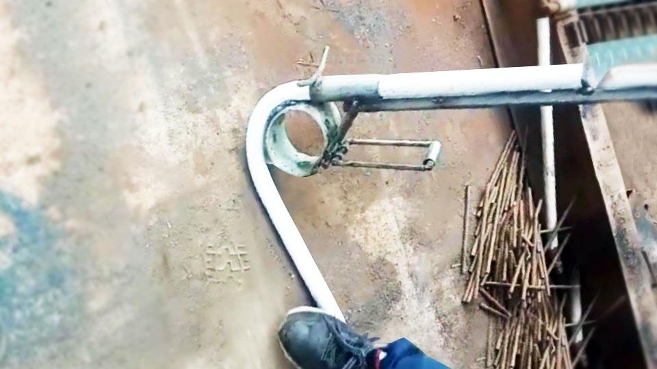 水电工自制的弯管神器,自制1寸管弯管器我只服这个,真心好用!