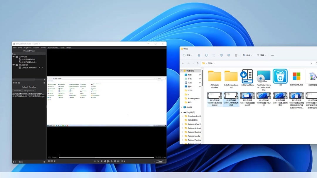 赵少丞讲解win11.11视频播放器的选择