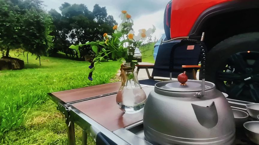 野之旅户外移动厨房,湛江那边的朋友自己生产的