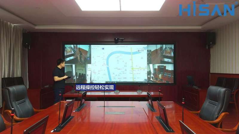 HISAN激光屏云南景谷人民法院大屏幕项目试玩欣赏