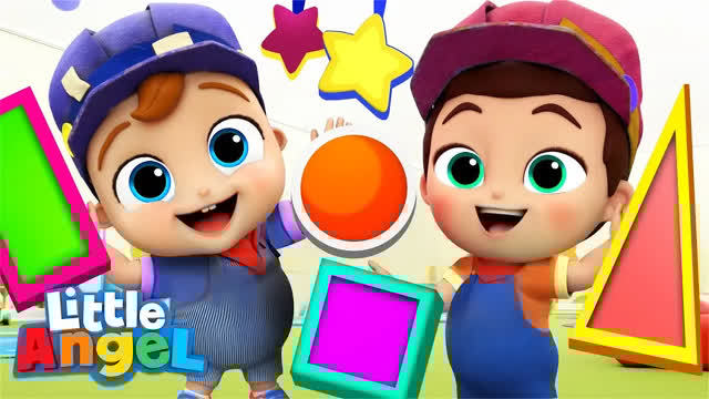 益智动画:宝贝们用彩色的积木玩具,竟然搭建出漂亮城堡