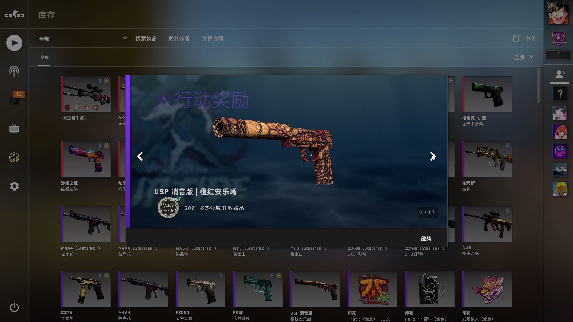 CSGO激流大行动 我出黄金ak了啊啊啊啊 芜湖起飞!