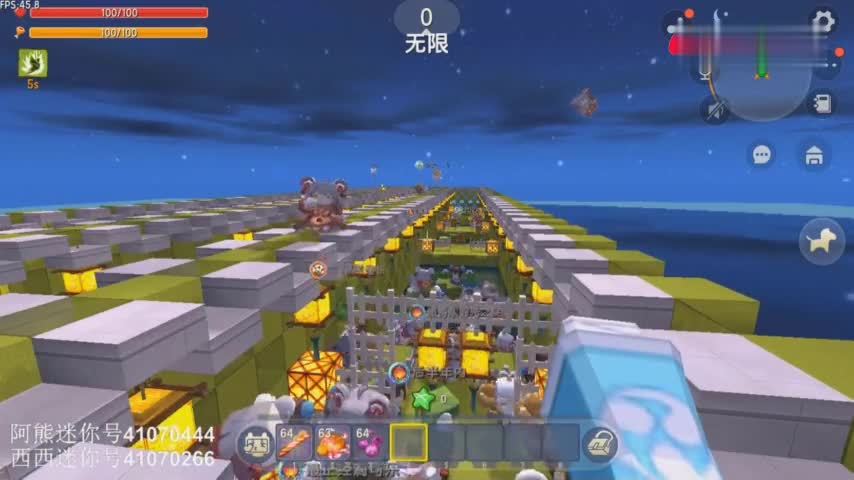 迷你世界 森挽跑酷 欢迎来到人偶世界