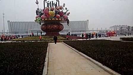 向莆铁路 抚州火车站站前广场花灯