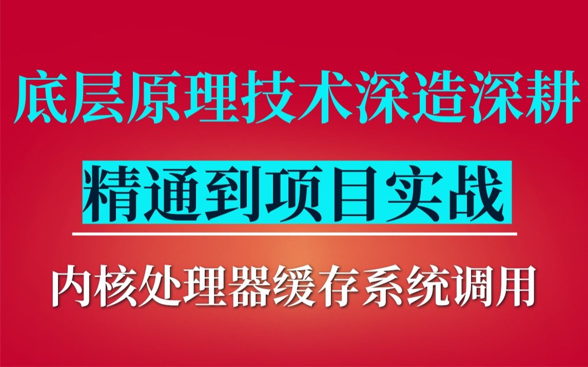 ...器缓存》系统调用|内存调优/文件系统/进程管理/设备驱动/网络协议栈