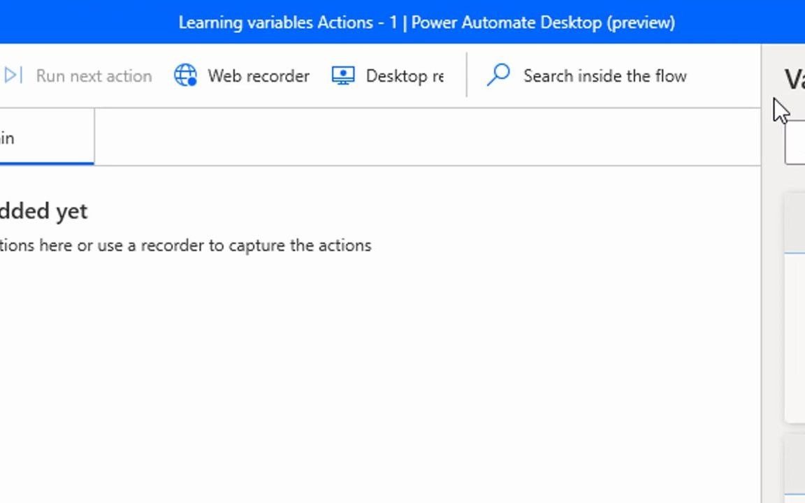 ...Desktop __ Module 8 _ Variables - Set Variable, Truncate Numb