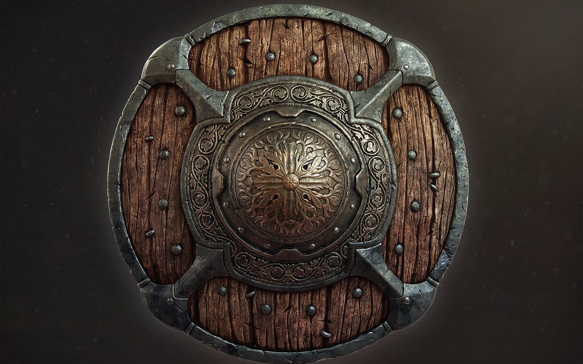 【新人必看】MAYA一个简单的盾牌制作,低模、高模、材质全流程讲解