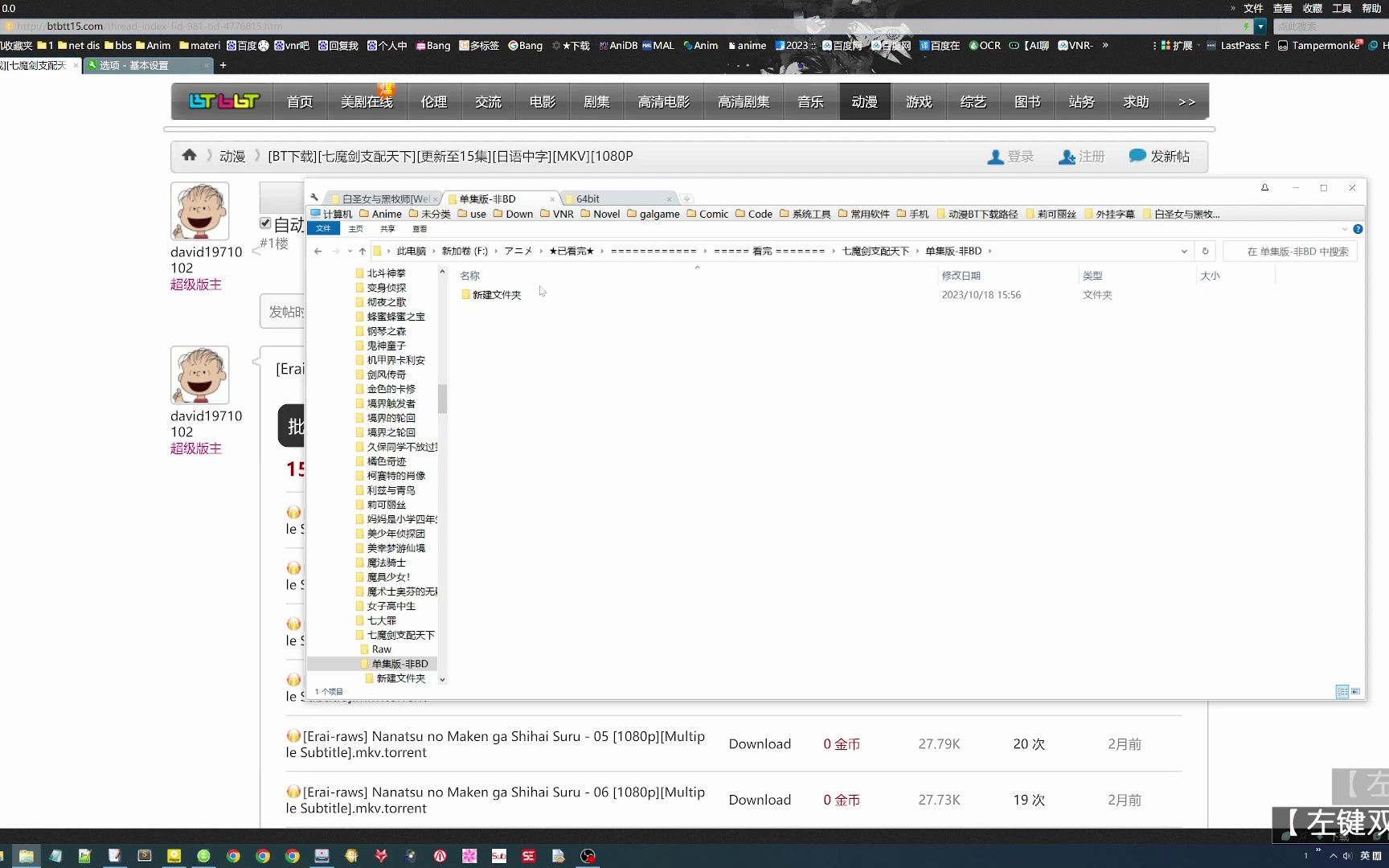 【科普教程】新番下载各大字幕组+搬运组合集,分类,整理,更改,选择...