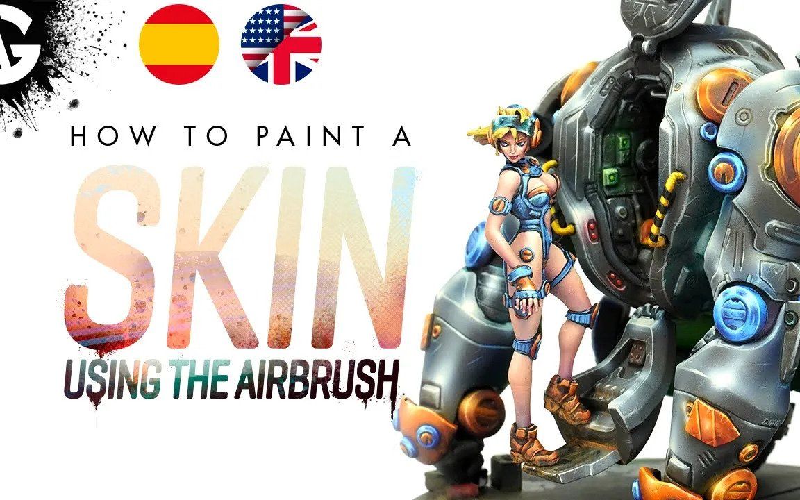 【Angel GiraldeZ】使用喷笔涂装皮肤