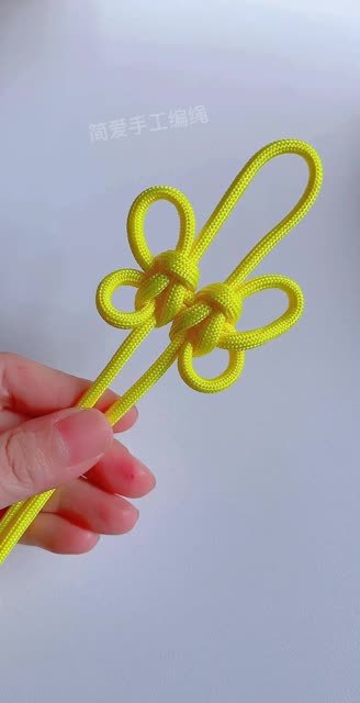 手工编织教程 绳结
