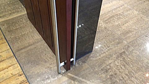 滑动门304不锈钢拉手锁