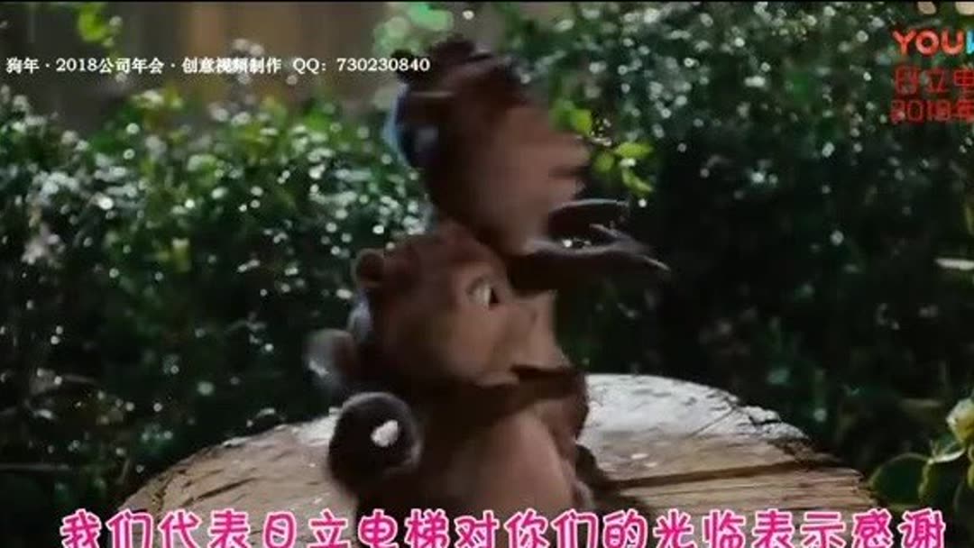 2018年会动画搞笑开场视频 会场温馨提示创意视频定制