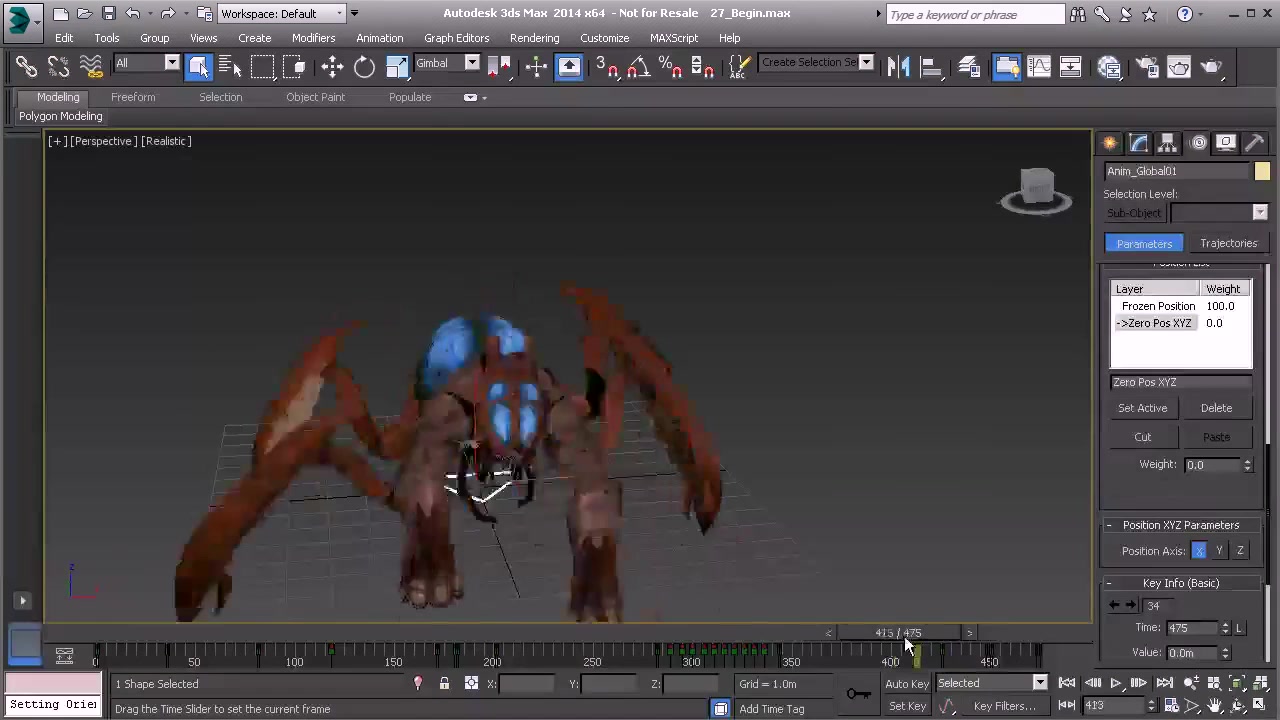 游戏建模骨骼!3ds Max玩转骨架子视频教程\3ds Max玩转骨架子视频教程