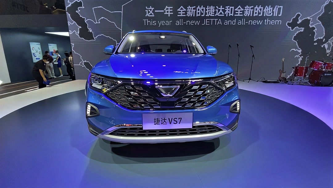 2020款一汽大众捷达VS7车展实拍,了解外观内饰后,给个不买理由