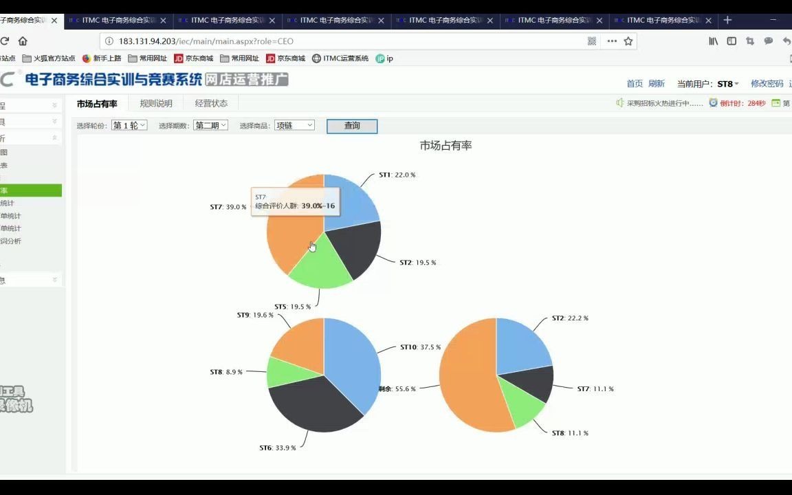 ITMC电商沙盘2轮翻盘第二轮