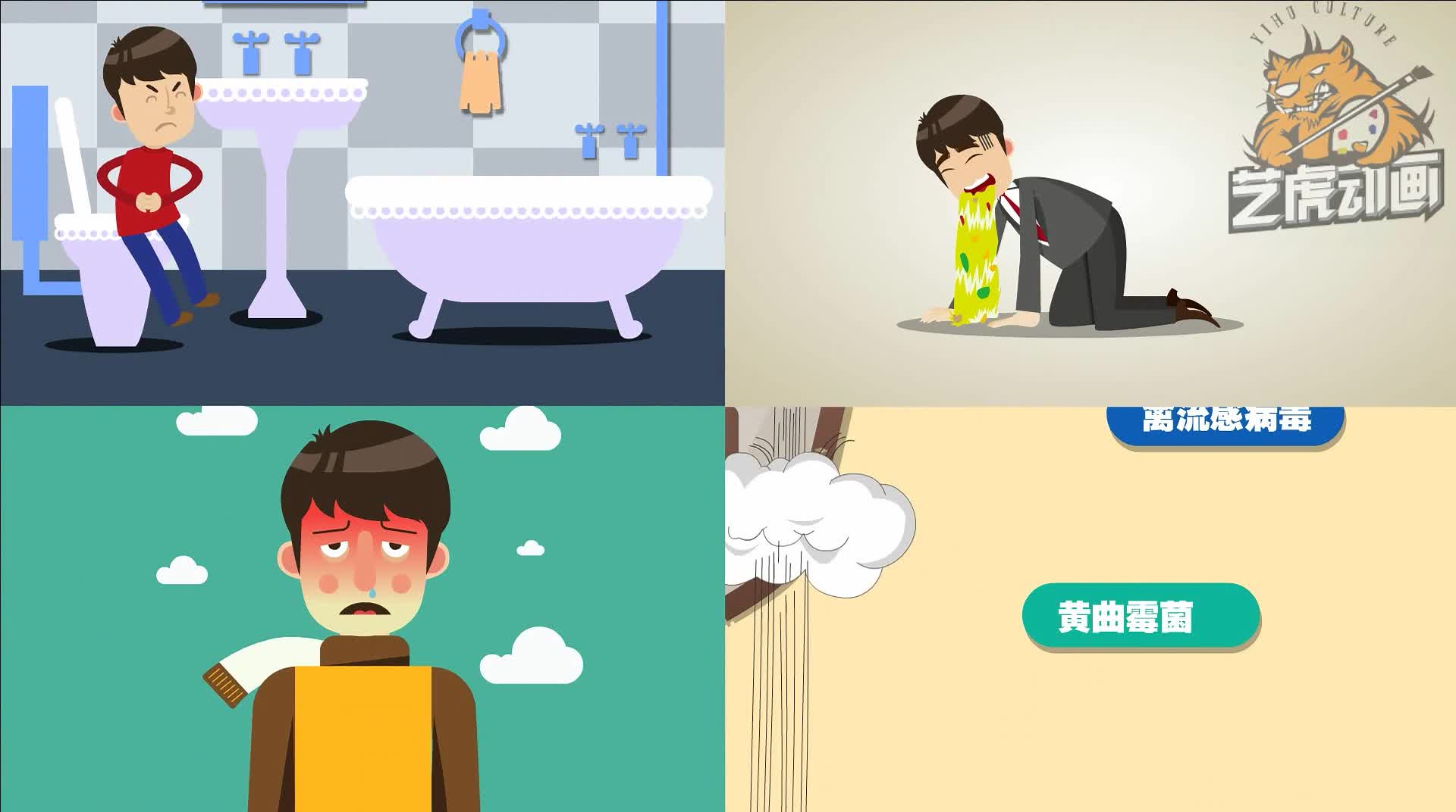 mg公益动画科普食品安全-艺虎动画制作