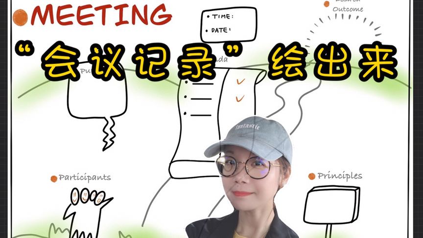 “会议记录”绘出来