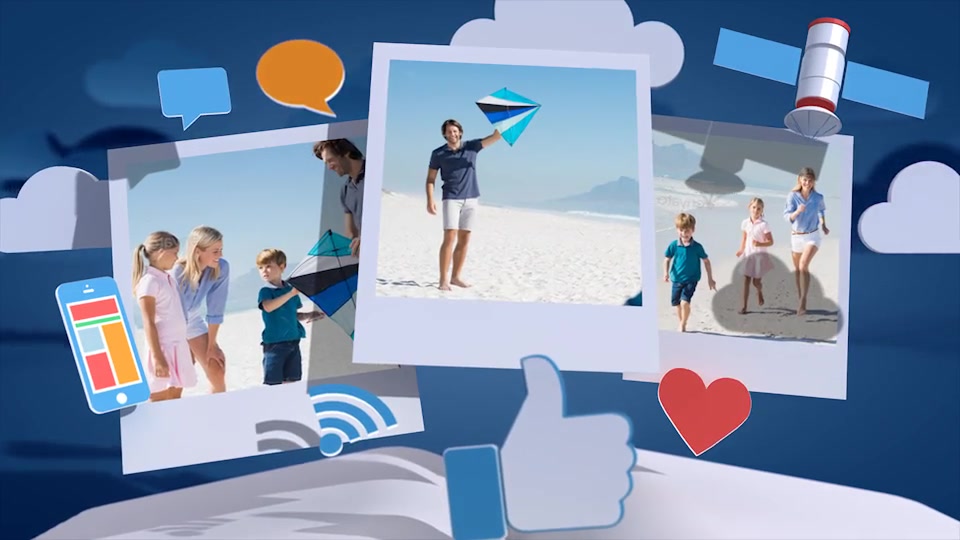 【AE模板】6036 动画效果,美好记忆电子相册幻灯片