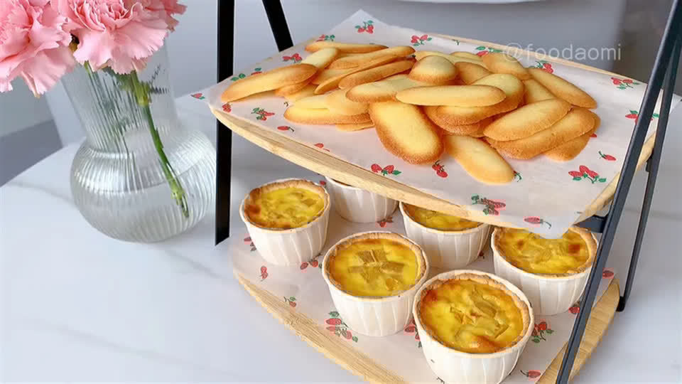 我家从来不在外面买零食,分享2款烤箱小甜品,做法简单