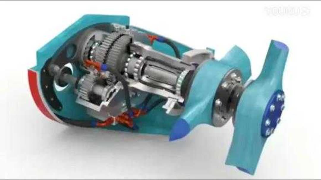 一个动画了解变速箱的机械构造和运行原理!_超清