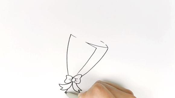 一束玫瑰花怎样画?这样画试试,简单又好看