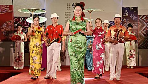 优秀传统文化宣传周—传统服饰展演(万达广场)旗袍秀《梨花颂》