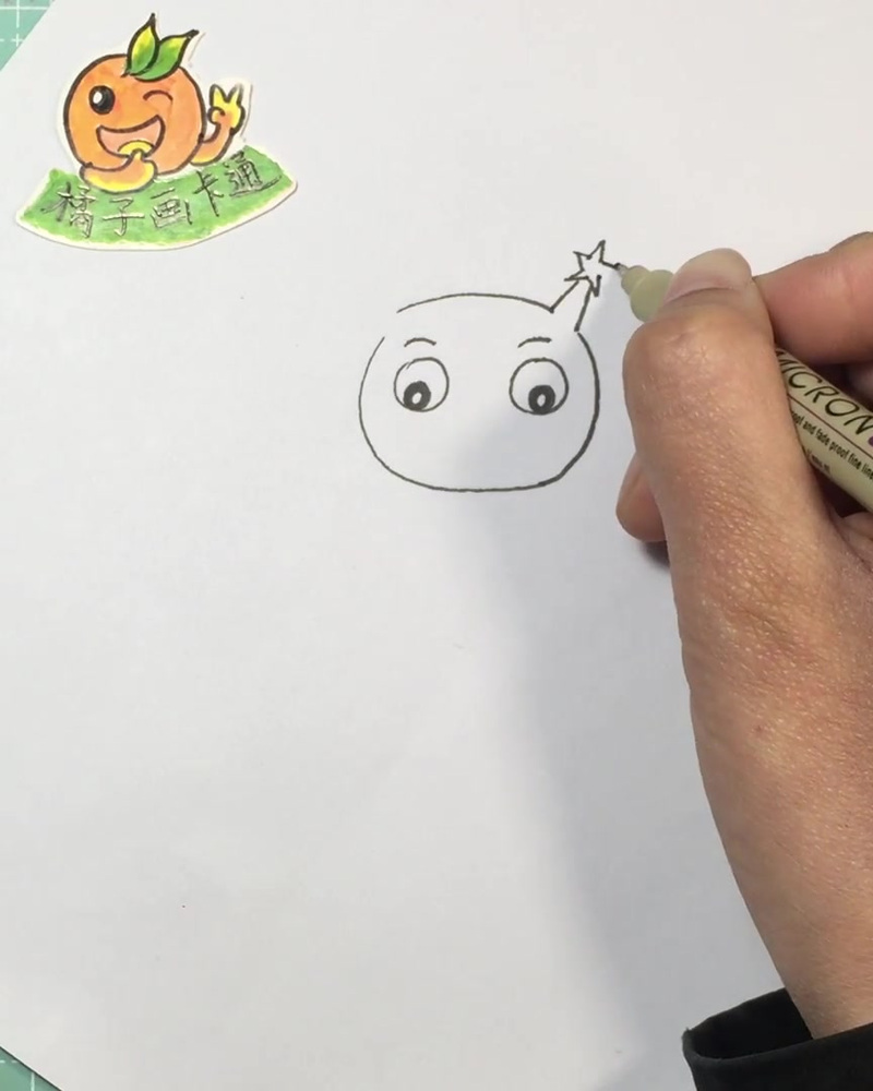 1分钟画出简笔画可爱小松鼠,幼儿园宝宝一学就会