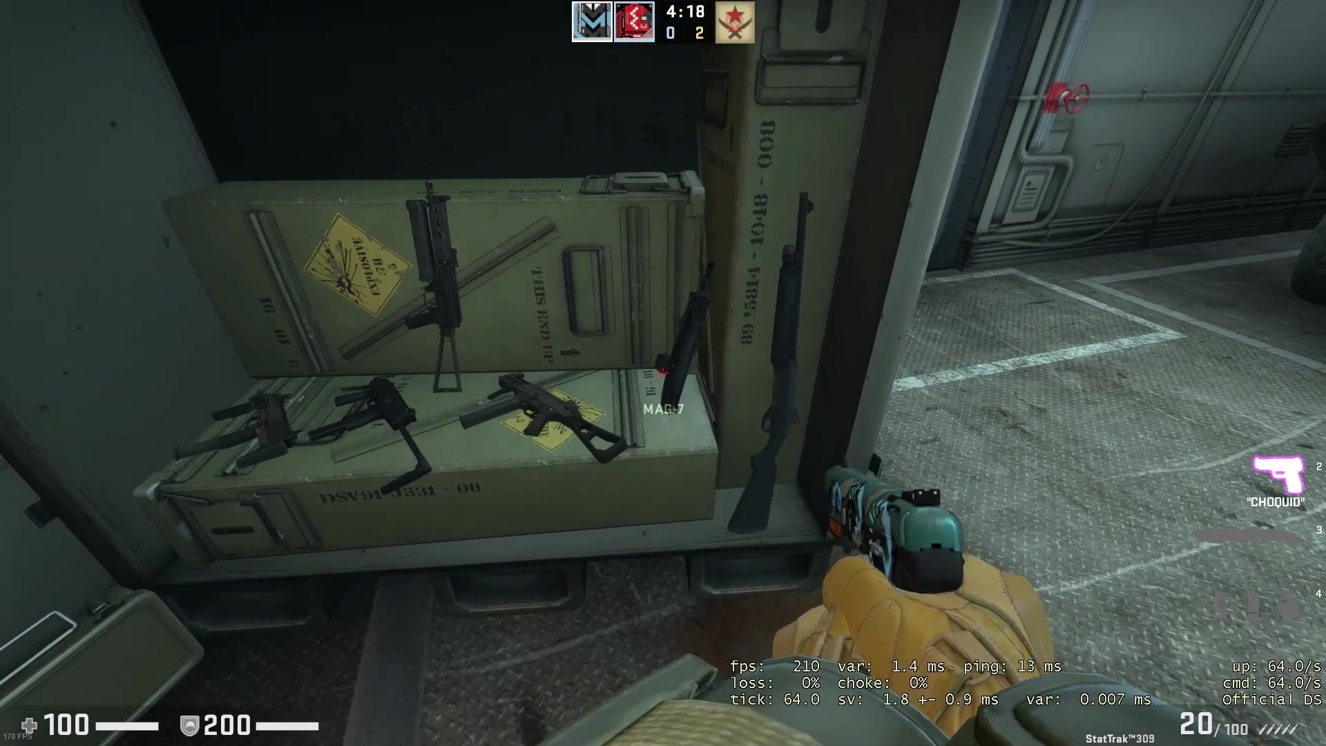 【CSGO】今日裂网大行动出炉,双人合作模式任务流程实况