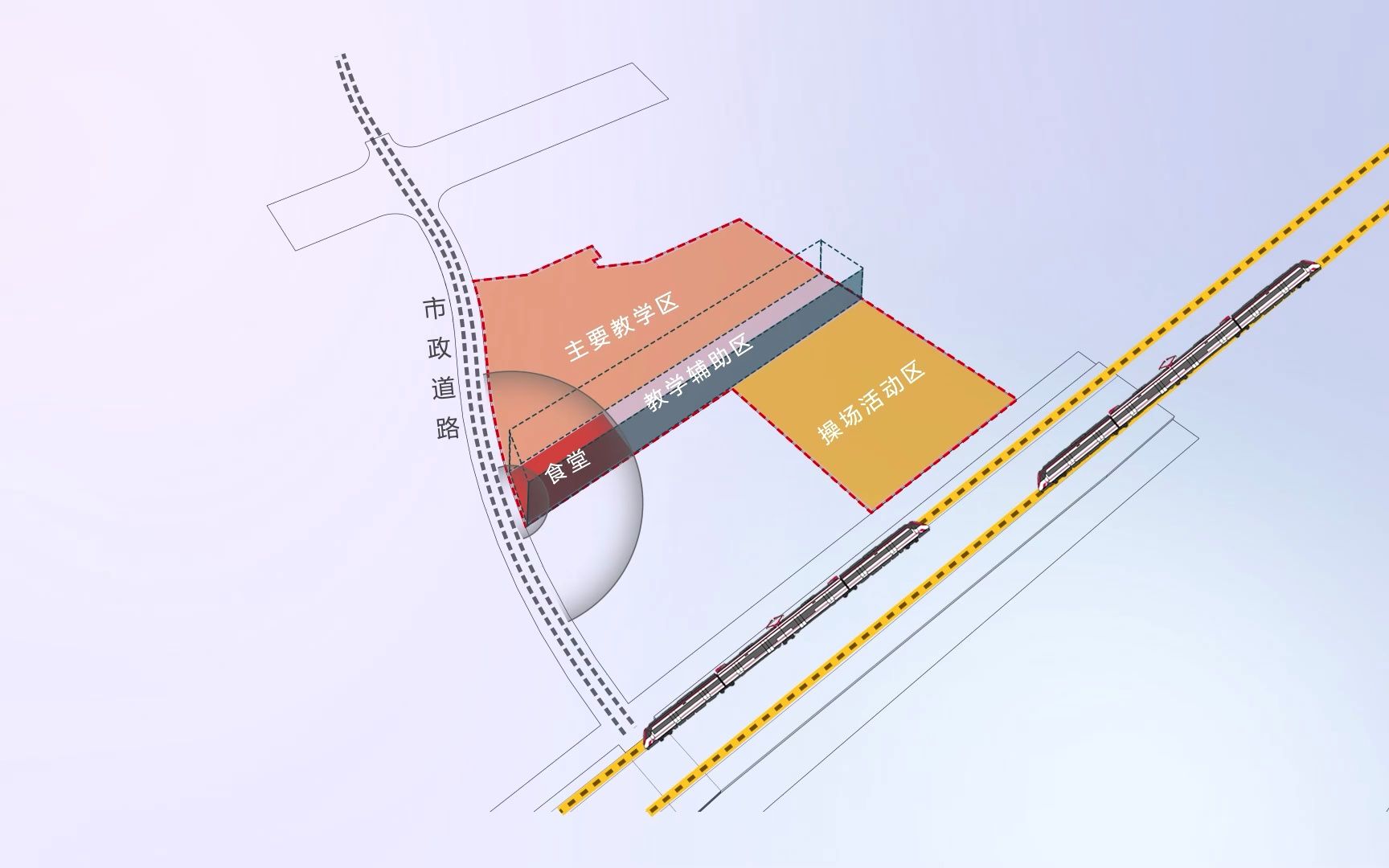 学校-八里湖学校项目建设文案设计多媒体汇报