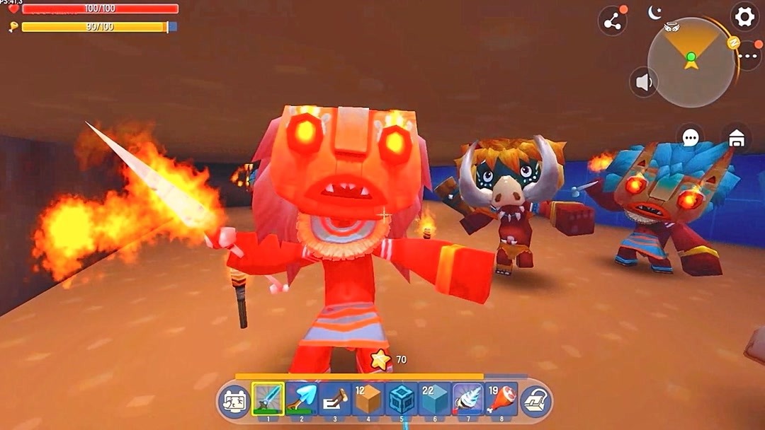 迷你世界114:刷怪塔出问题,我入塔找原因,碰见好多怪物