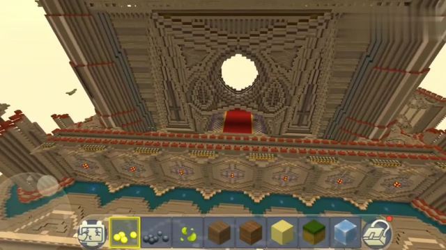 迷你世界创造:建完这个城堡需要多少时间?答对了有奖励哟!