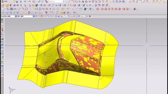 分模不对,模具报废,体育老师教的吧#ug学习 #模具 #注塑模具