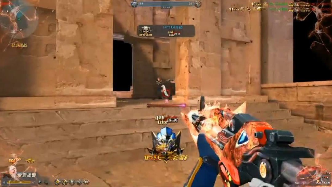 生死狙击:M4A1无限EX打竞技,杀敌如麻犹如打人机,真的很强悍!