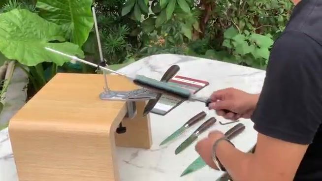 DIY定角磨刀器装配视频!#是时候展现真正的技术了