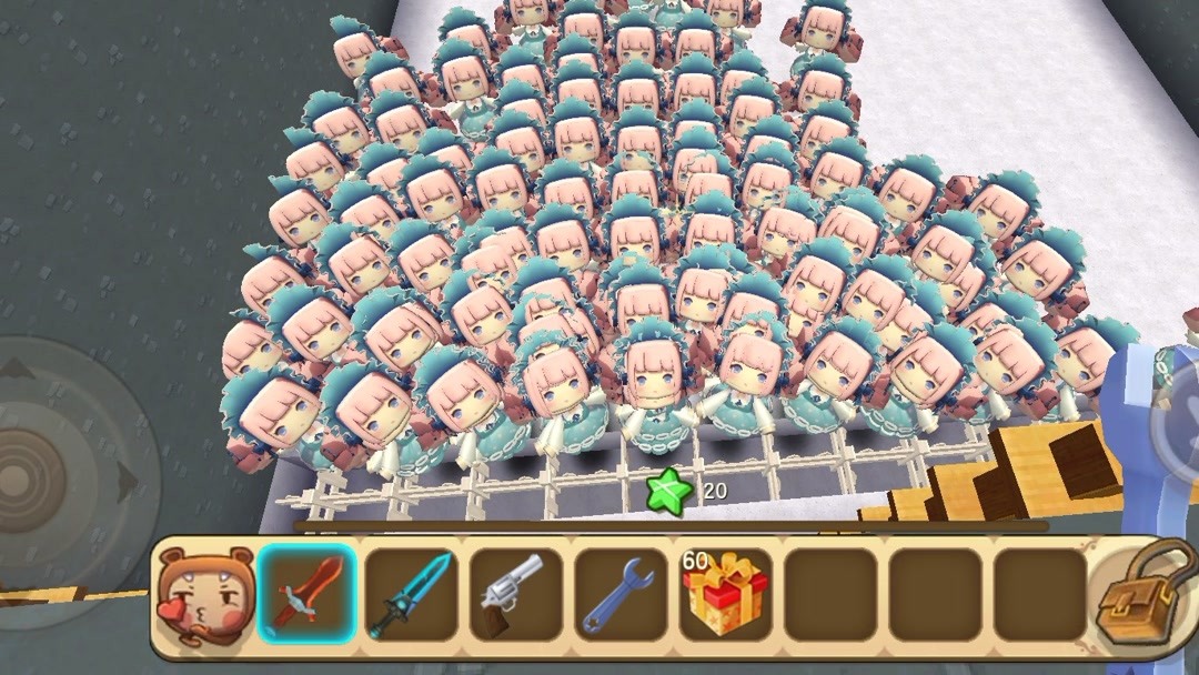 哪里跑来这么一群梦歌?迷你世界