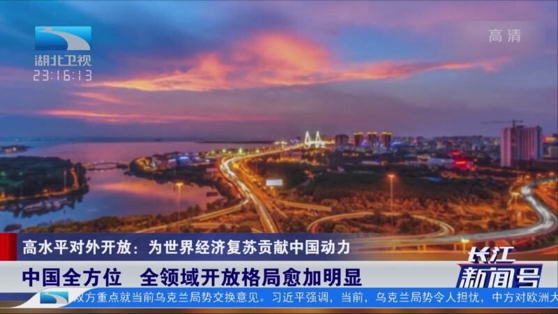 [长江新闻号]高水平对外开放:为世界经济复苏贡献中国动力 中国全...