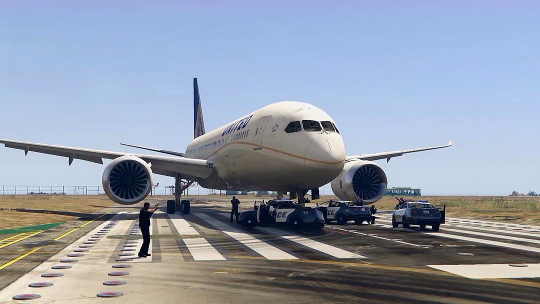 模拟飞行-空客a330飞机引擎着火,紧急迫降海边