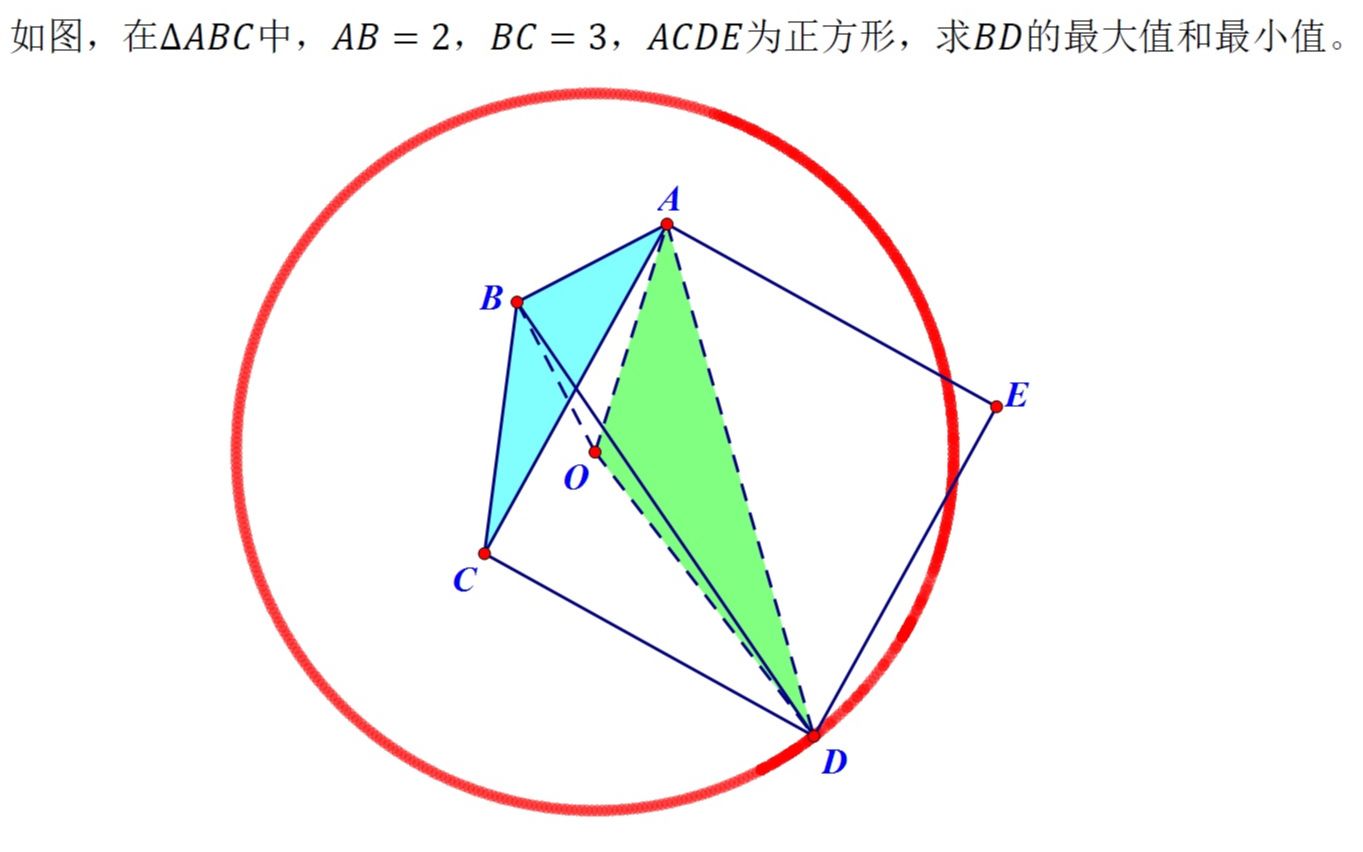 中考数学思维训练_经典几何题54_线段最值问题