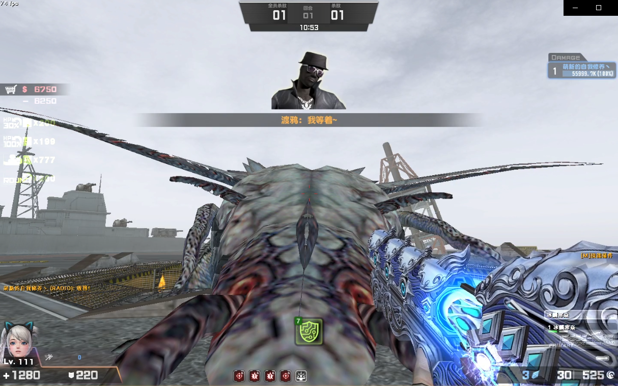 CSOL:火喵的盾被削了之后,现版本如何用鼠鼠炸鲨鱼?(0红插炼狱1)