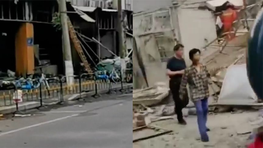 江苏无锡滨湖区一民房部分坍塌!2人死亡1人送医救治