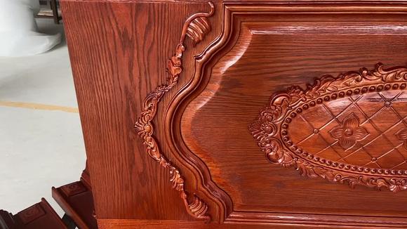 #房门 #木门 #装修 #全屋定制 #实木 #定制家具 开放漆加贴花