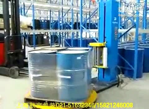 上海全自动绕膜机 绕包机 薄膜缠绕机 PE膜缠绕包装机