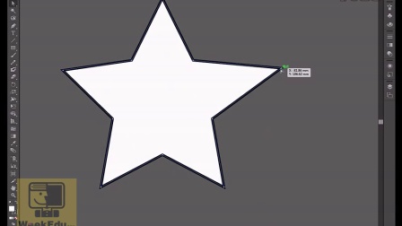 AI视频教程-精美标签插画设计- AI案例-AI基础6 选择工具的使用