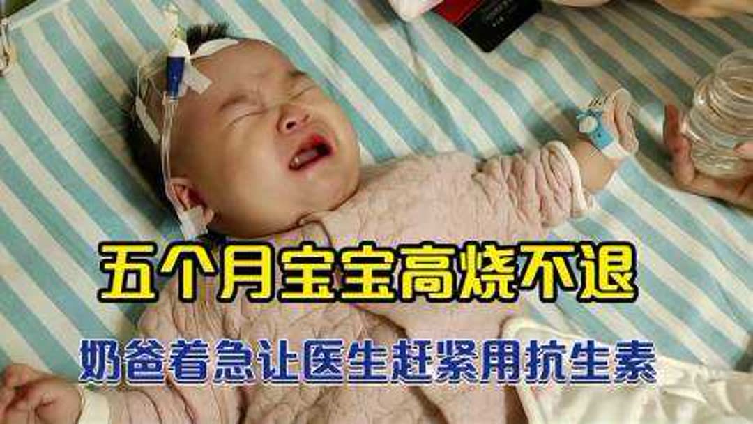 五个月宝宝高烧不退,海员奶爸着急让医生赶紧用抗生素,医生拒绝
