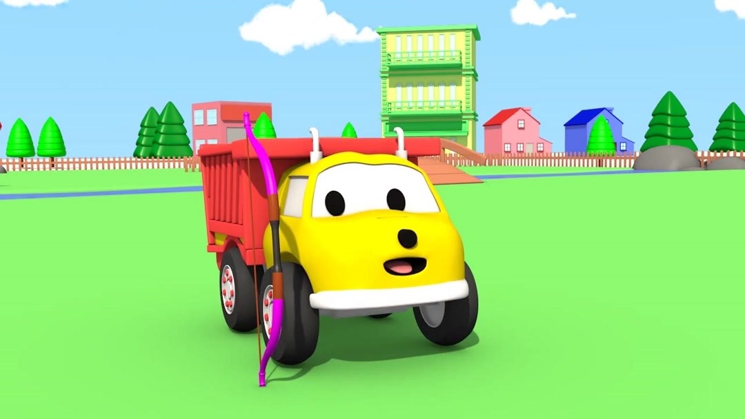 和翻斗车伊森学习 第2季 第20集 射击气球